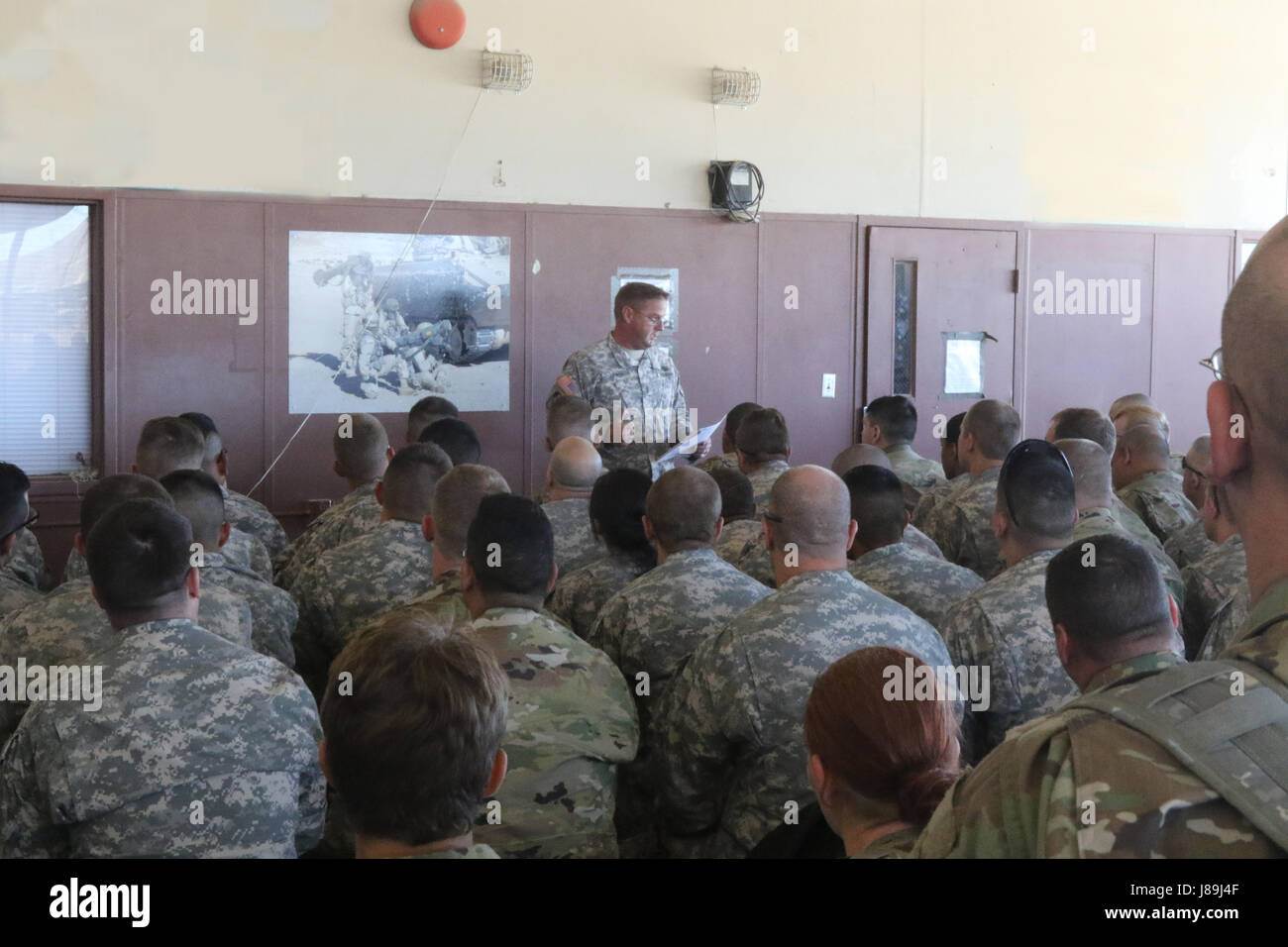 Soldiers with the 2d Battalion, 137th Infantry Regiment, Kansas ...