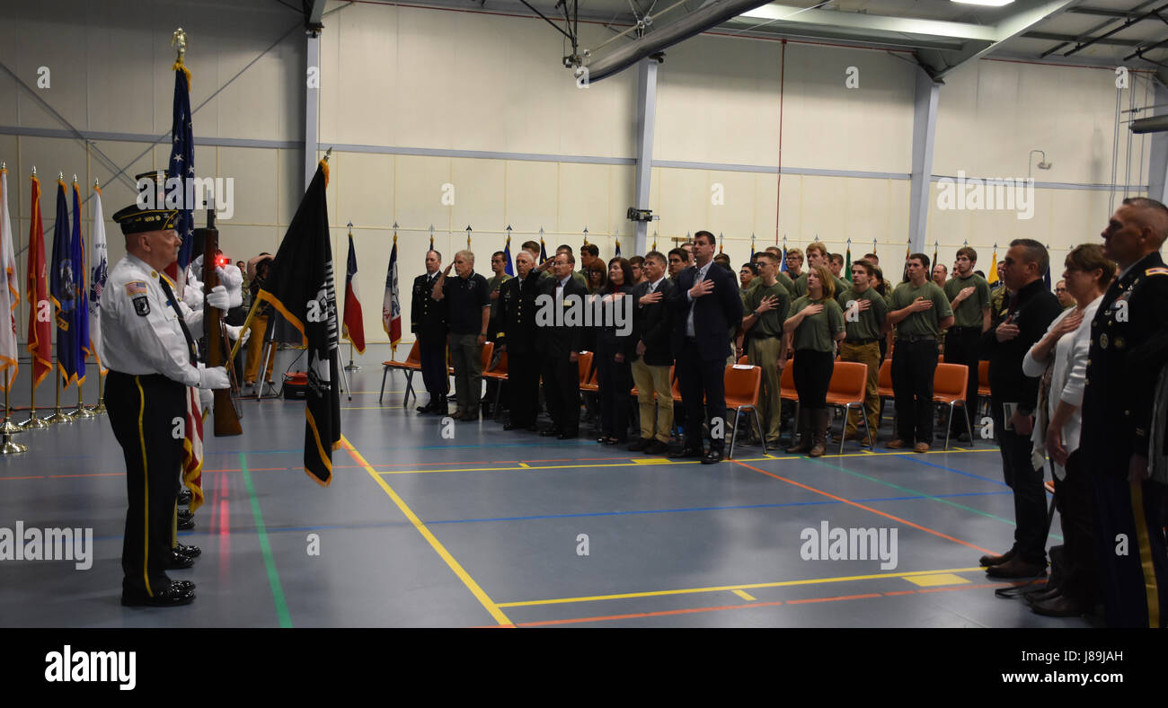 American legion color guard hi-res stock photography and images - Alamy