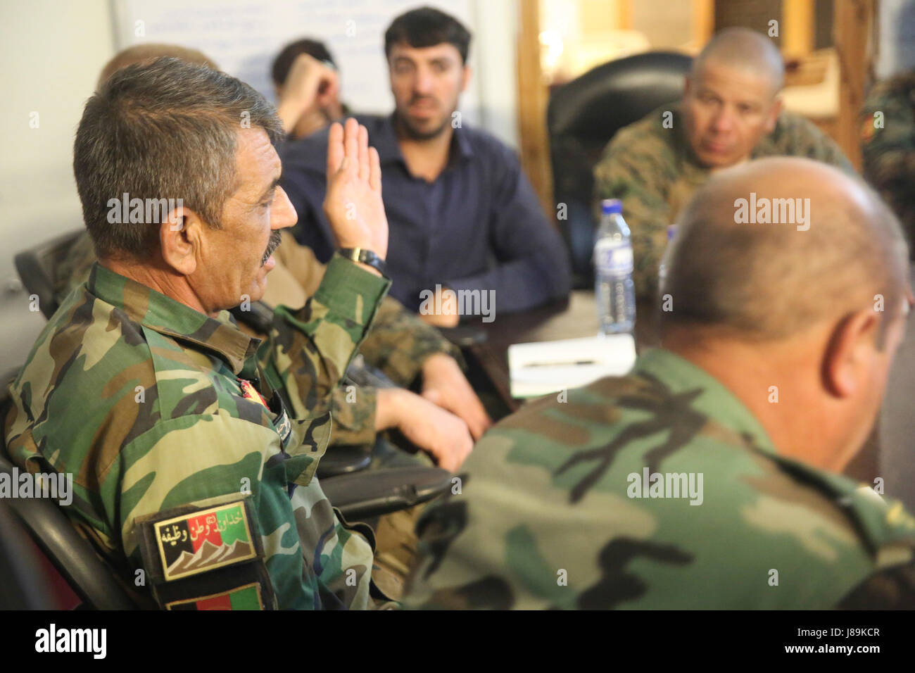 U s marines train afghan national army hi-res stock photography and ...