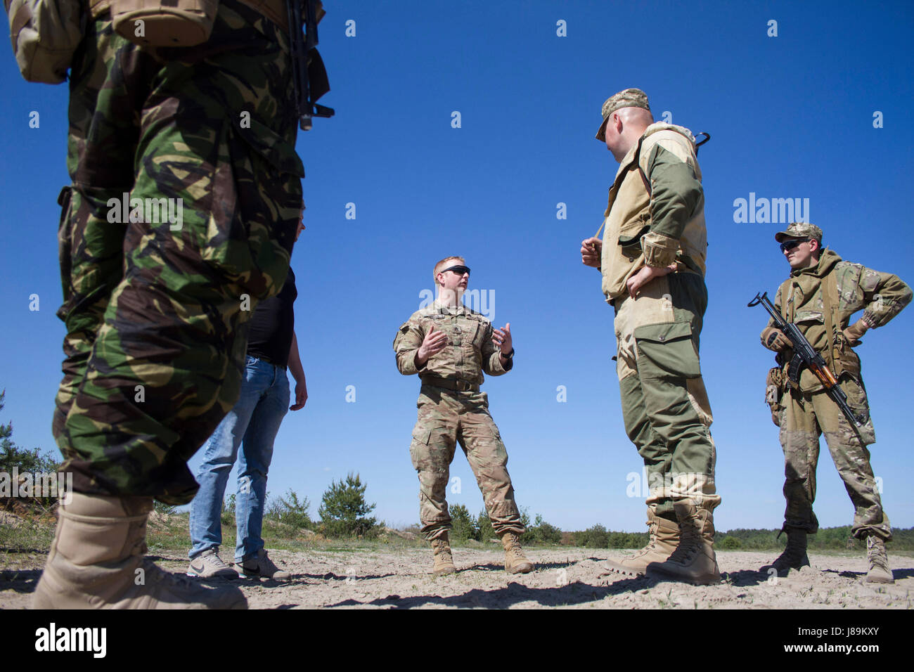 Section attack training hi-res stock photography and images - Alamy