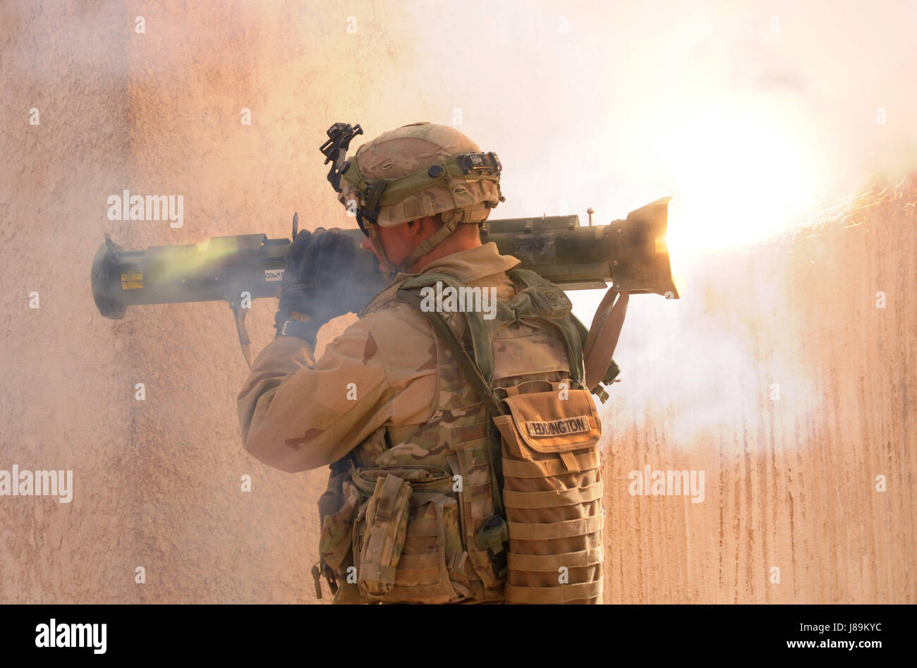 OROGRANDE, New Mexico-A Soldier assigned to 3rd Brigade Combat Team ...