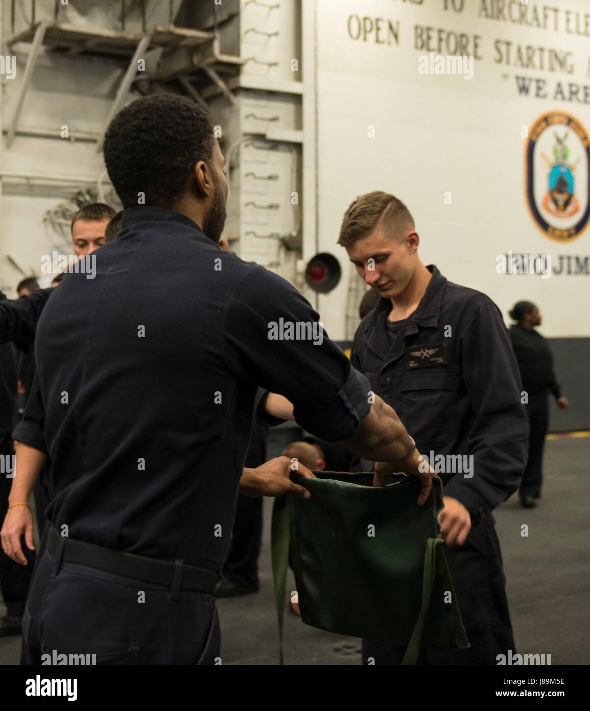 ATLANTIC OCEAN (May 22, 2017) – Aviation Machinist's Mate Airman Justin ...