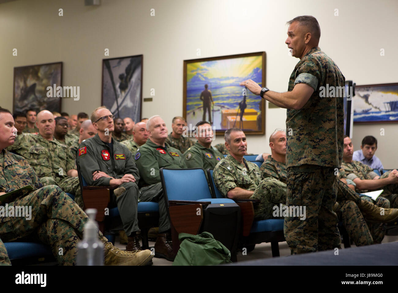 Brig gen matthew glavy hi-res stock photography and images - Alamy