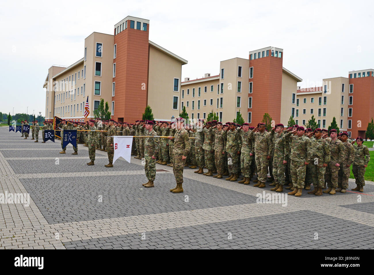 U.S. Army Paratroopers from 2nd Battalion, 503rd Infantry Regiment ...