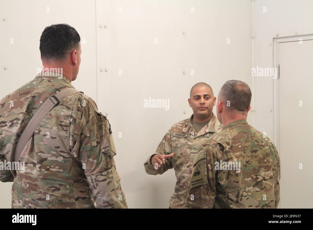 Col. Michael Lalor and Command Sgt. Maj. Sean Howard, command team for ...