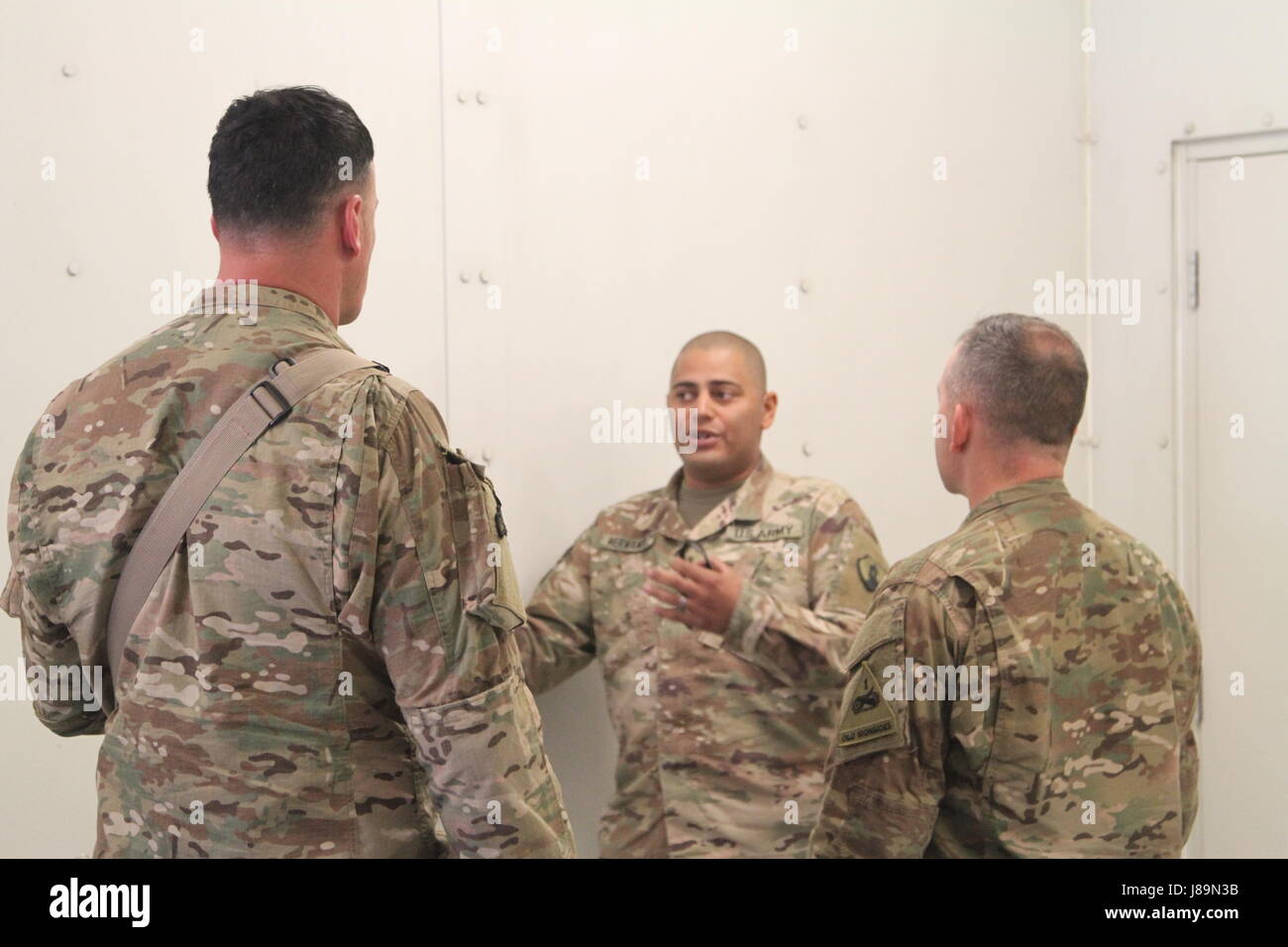 Col. Michael Lalor and Command Sgt. Maj. Sean Howard, command team for ...