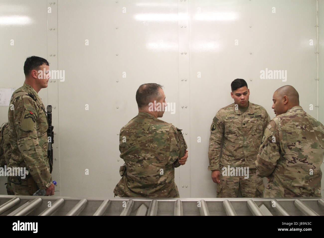 Col. Michael Lalor and Command Sgt. Maj. Sean Howard, command team for ...
