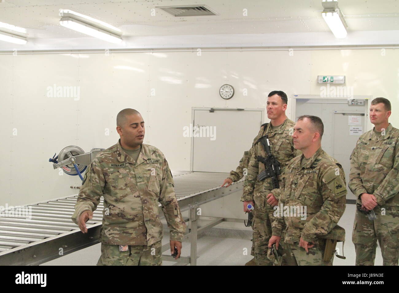 Col. Michael Lalor and Command Sgt. Maj. Sean Howard, command team for ...
