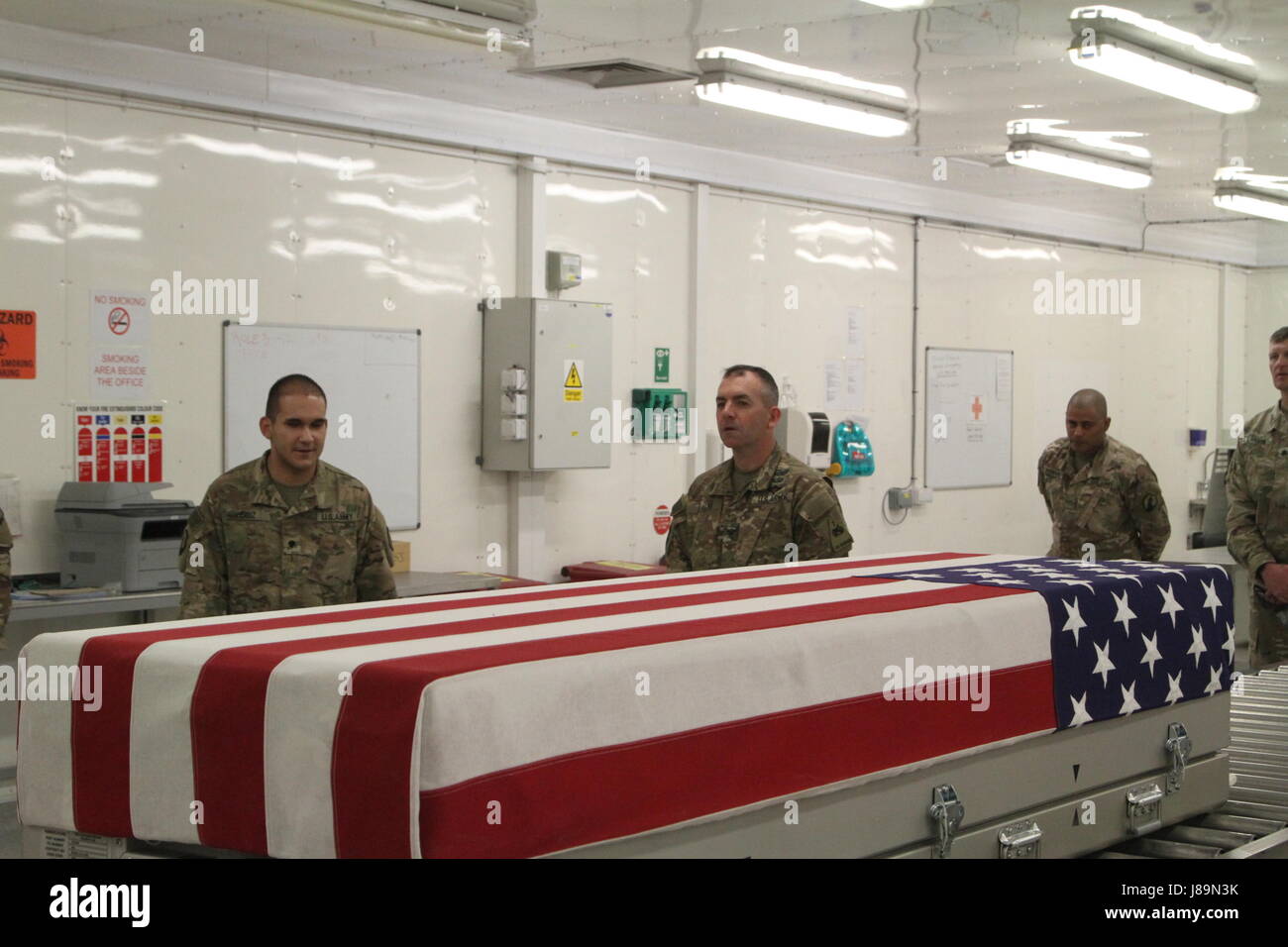 Col. Michael Lalor and Command Sgt. Maj. Sean Howard, command team for ...