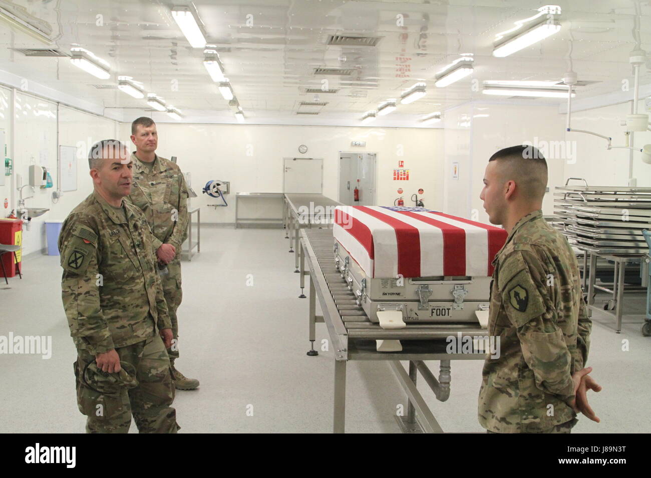 Col. Michael Lalor and Command Sgt. Maj. Sean Howard, command team for ...