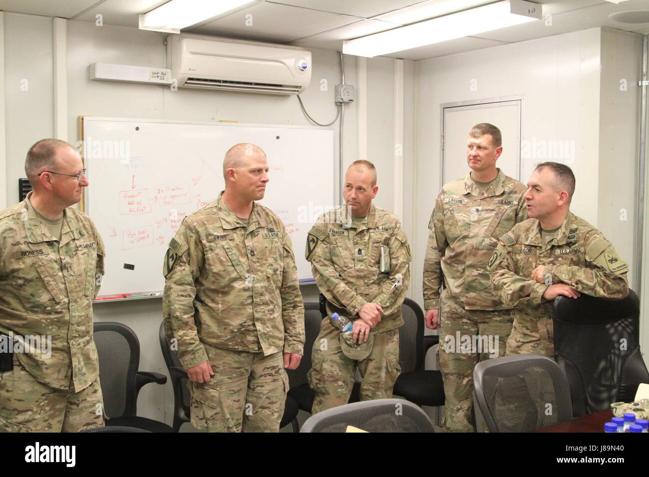 1st armored division resolute support sustainment brigade hi-res stock ...