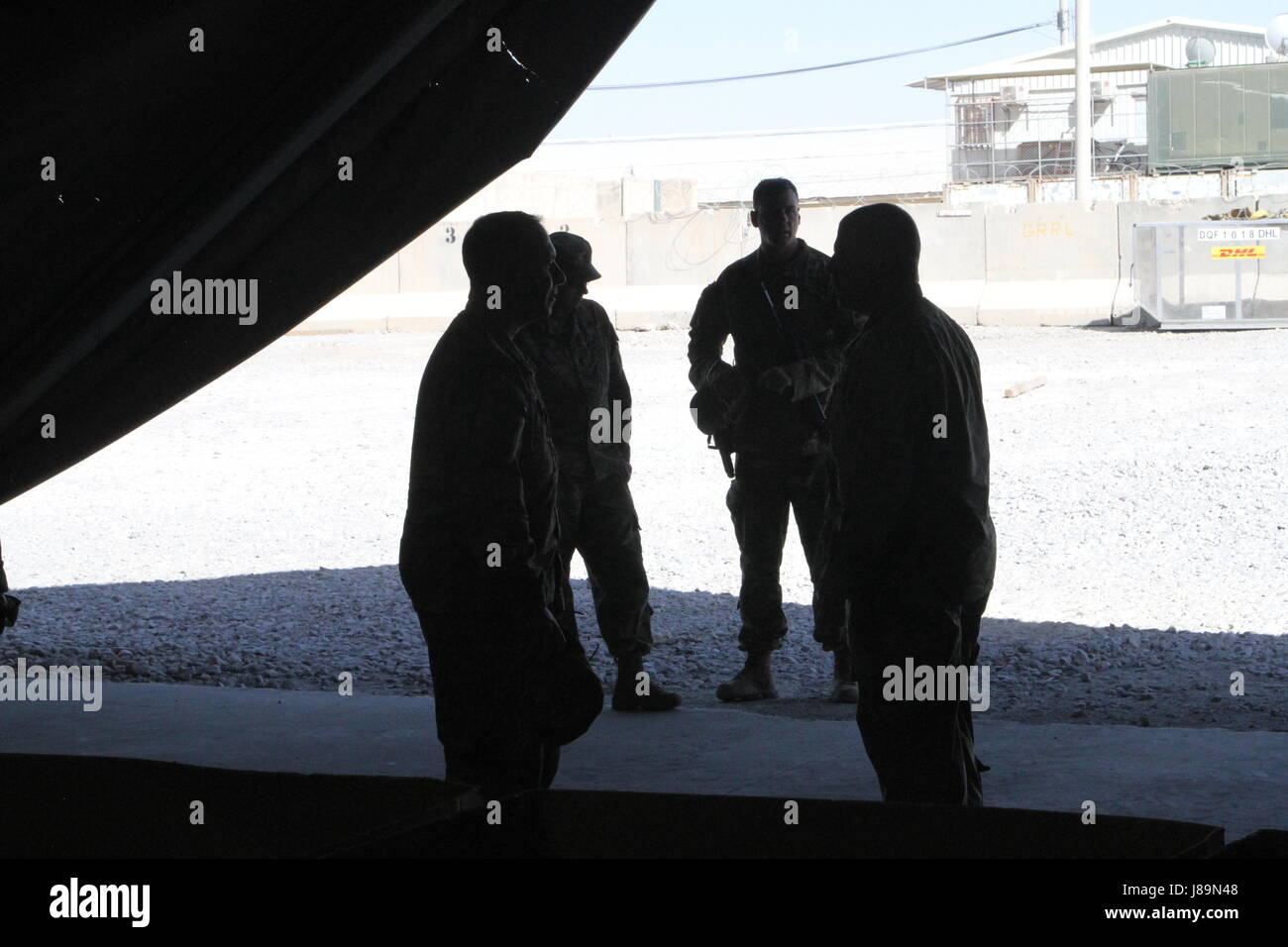 Col. Michael Lalor and Command Sgt. Maj. Sean Howard, command team for ...