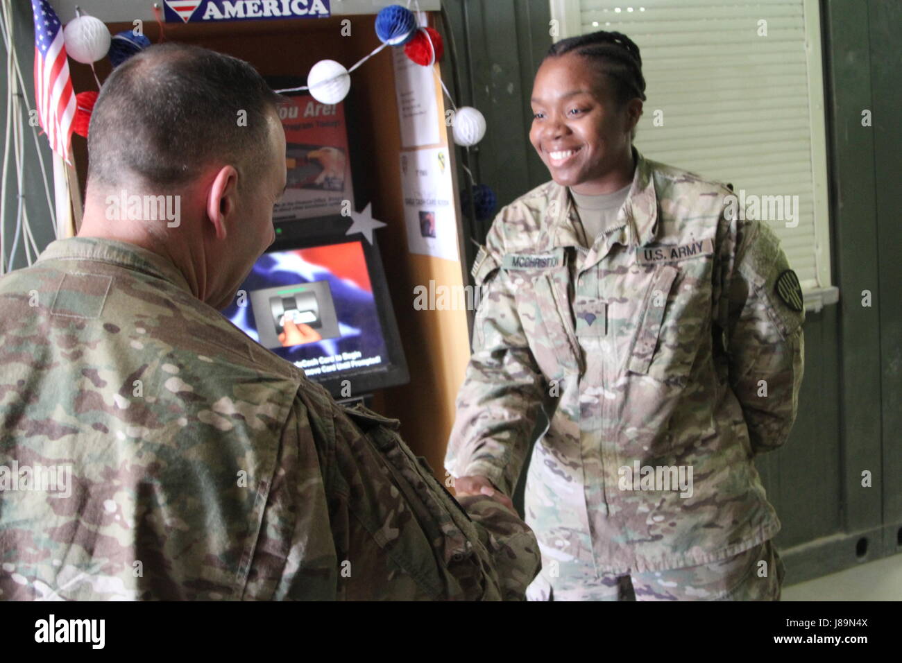 Col. Michael Lalor and Command Sgt. Maj. Sean Howard, command team for ...