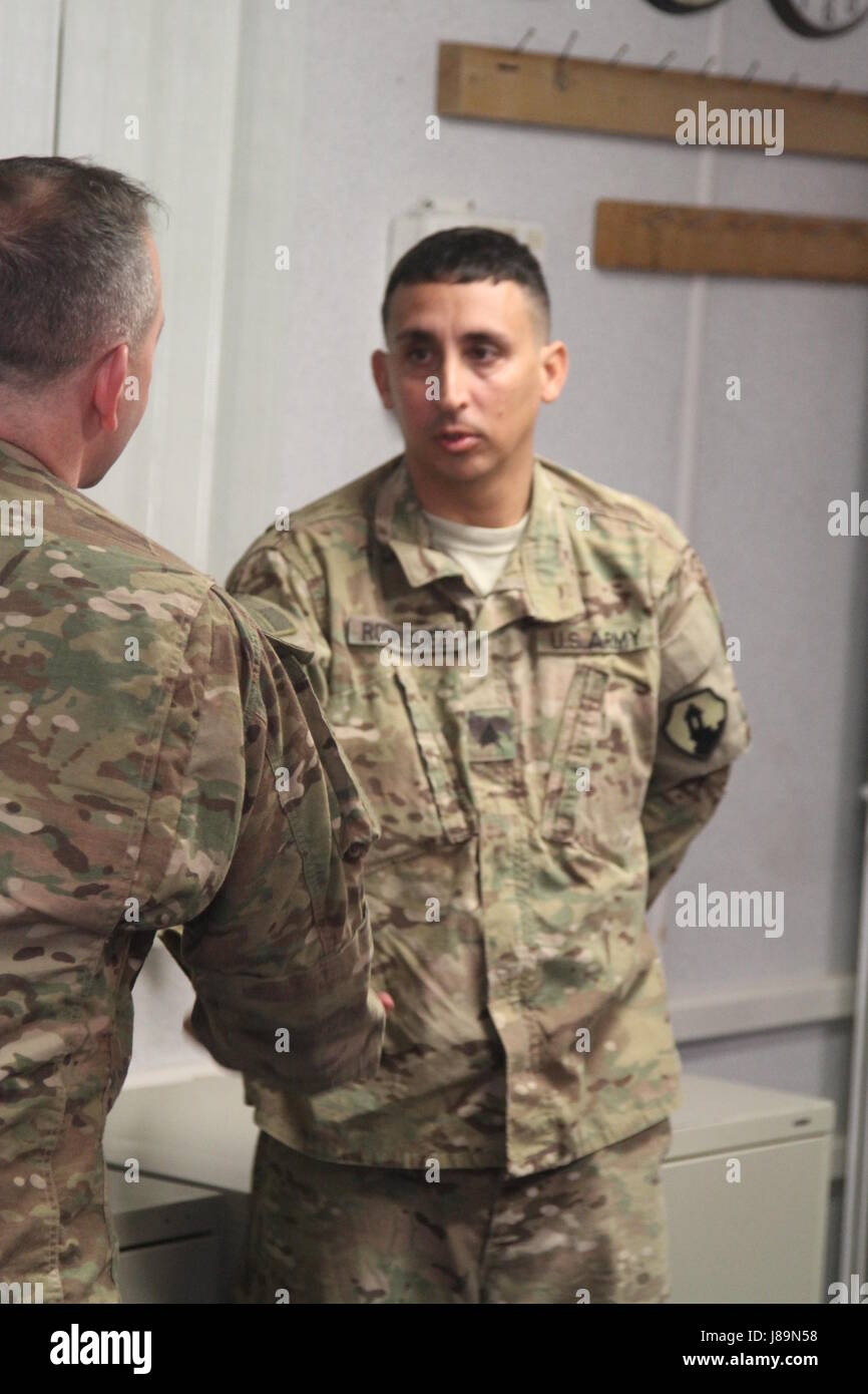 Col. Michael Lalor and Command Sgt. Maj. Sean Howard, command team for ...