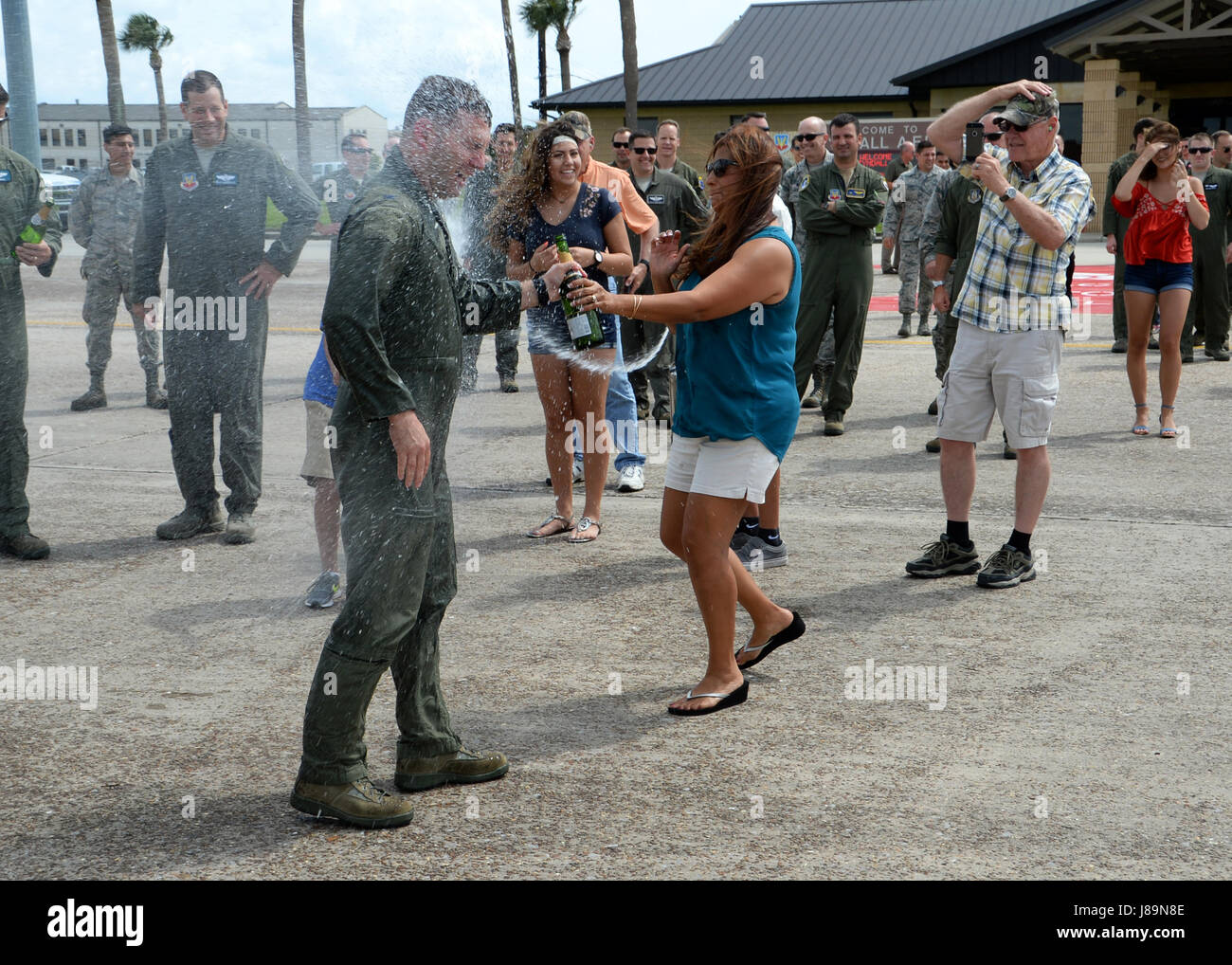 U.S. Air Force Col. Robert D. Davis, 325th Operations Group commander ...
