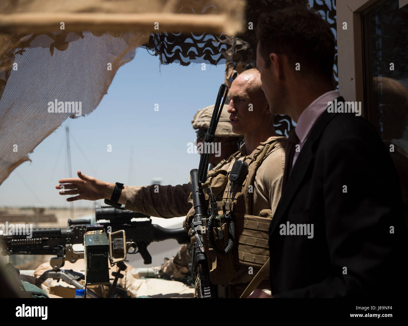 Marine corps infantry officer hi-res stock photography and images - Alamy