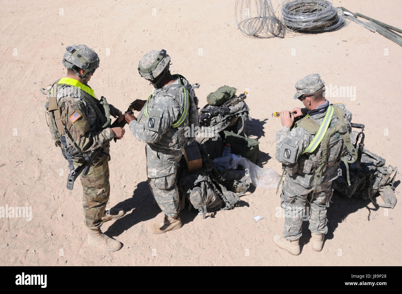 Soldiers of 2d Battalion, 198th Armored Regiment, Mississippi Army ...