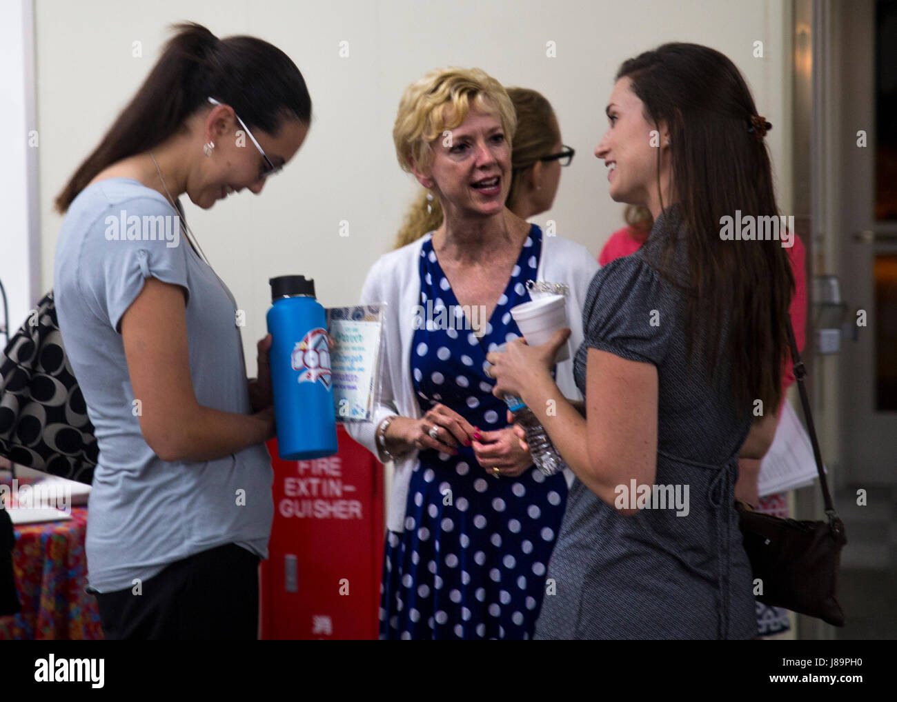 Linda Sanborn, wife of Maj. Gen. Russell A. Sanborn, the commanding ...