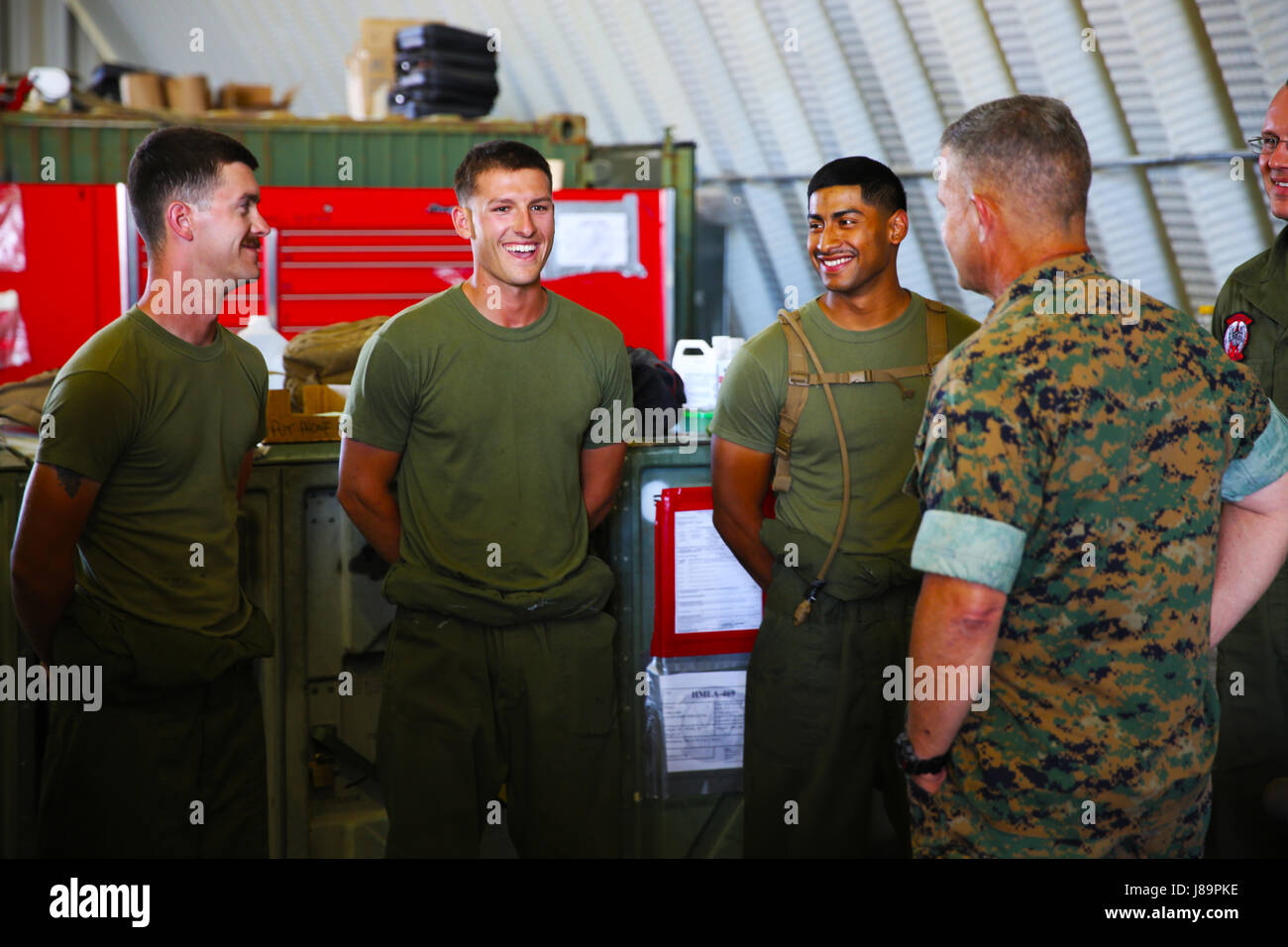 Lt. Gen. Lewis A. Craparotta, I Marine Expeditionary Force commanding ...