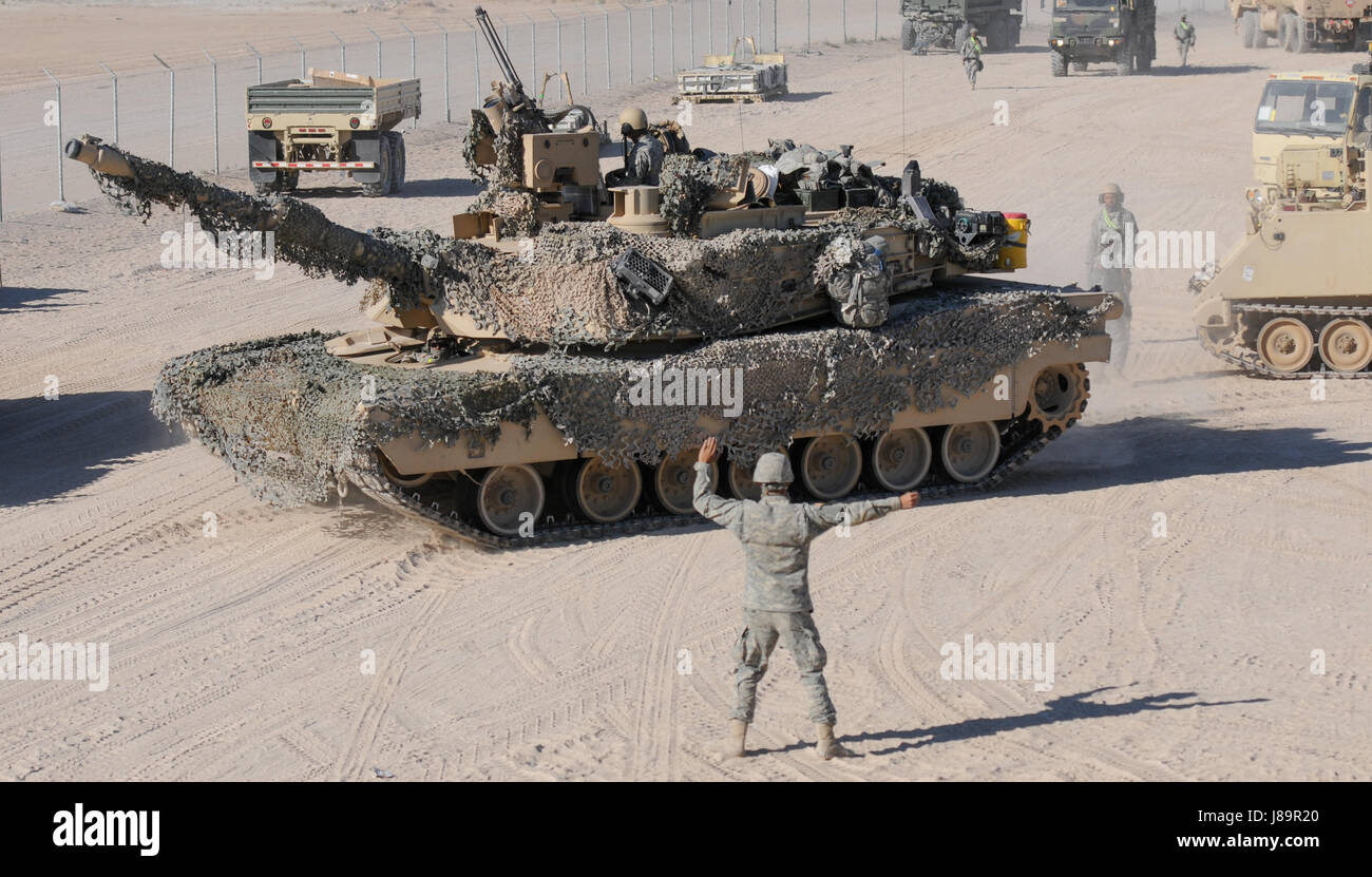 A Soldier of 155th Armored Brigade Combat Team, Mississippi Army ...