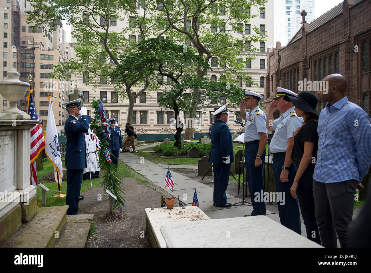As a part of Fleet Week New York, crew members from the Coast Guard ...