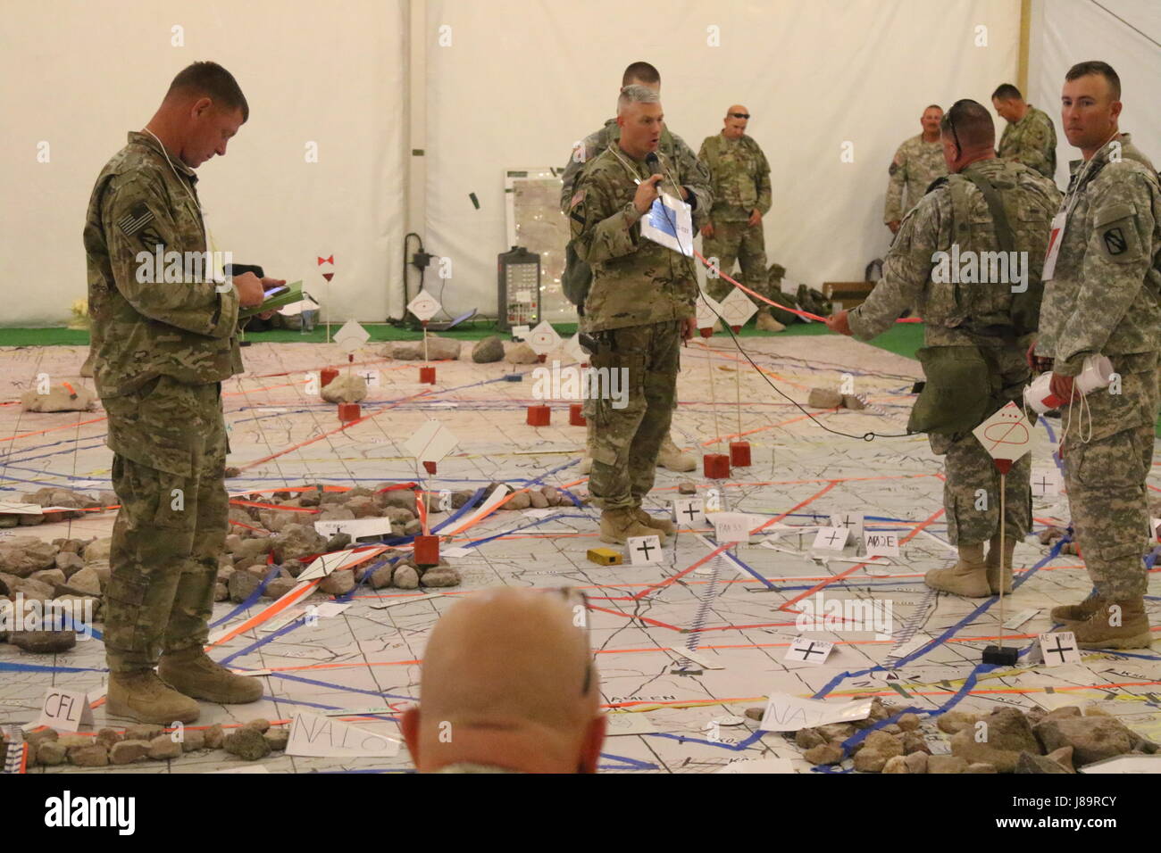 Soldiers with the 155th Armored Brigade Combat Team, Mississippi Army ...