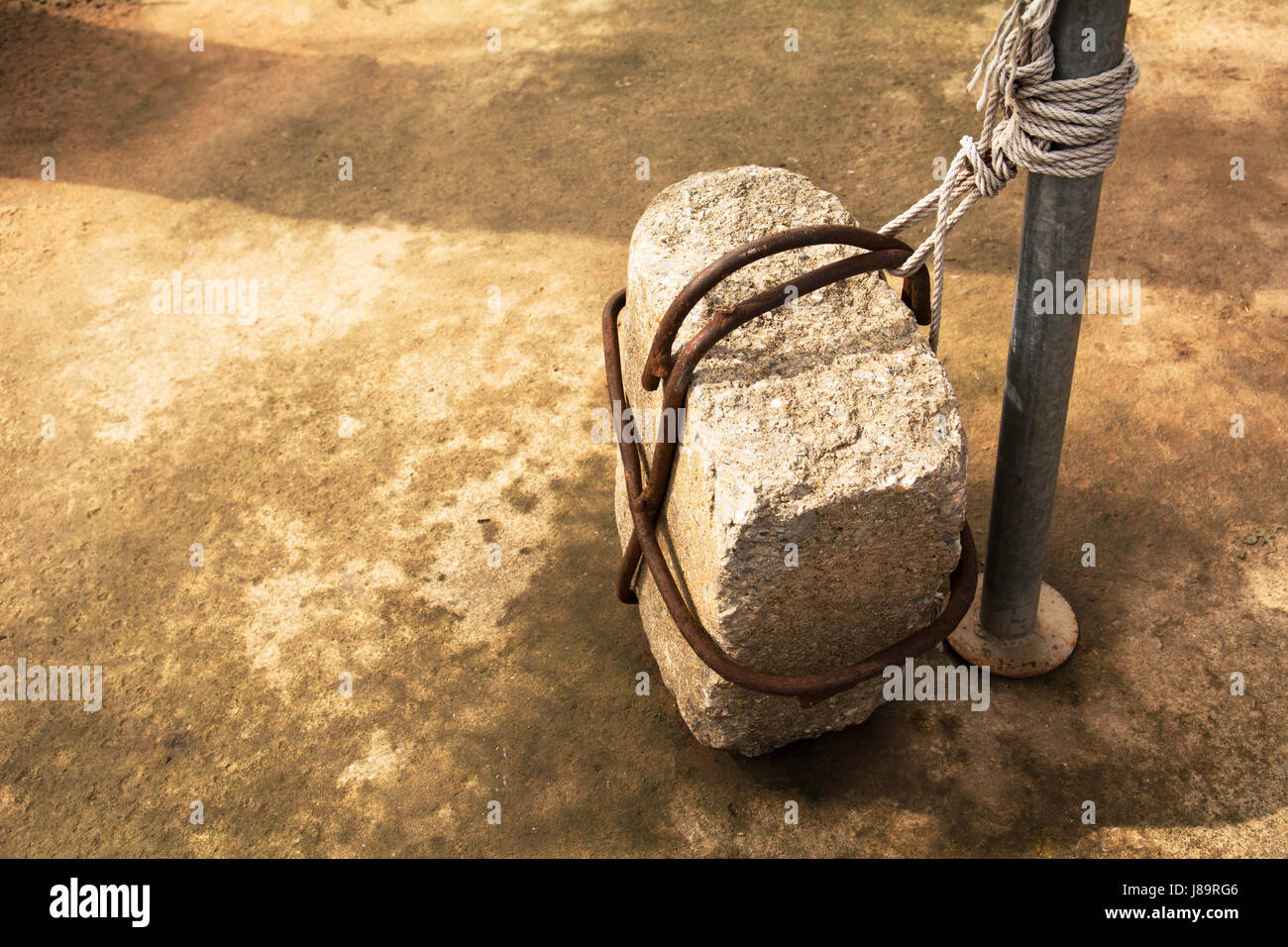 Texture rusty iron pole background hi-res stock photography and images ...