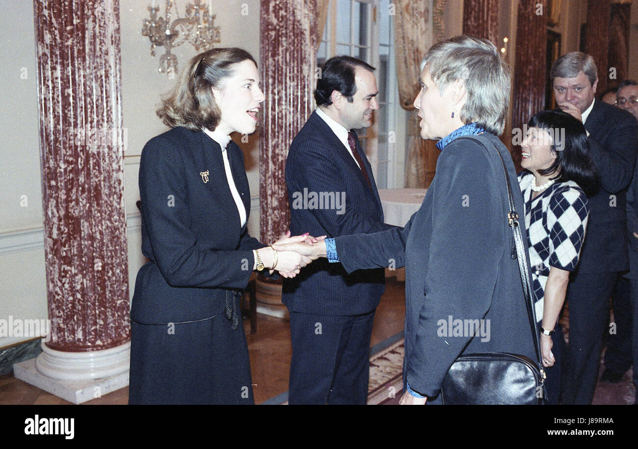 Photograph of a formal military ceremony held outdoors. Uniformed ...