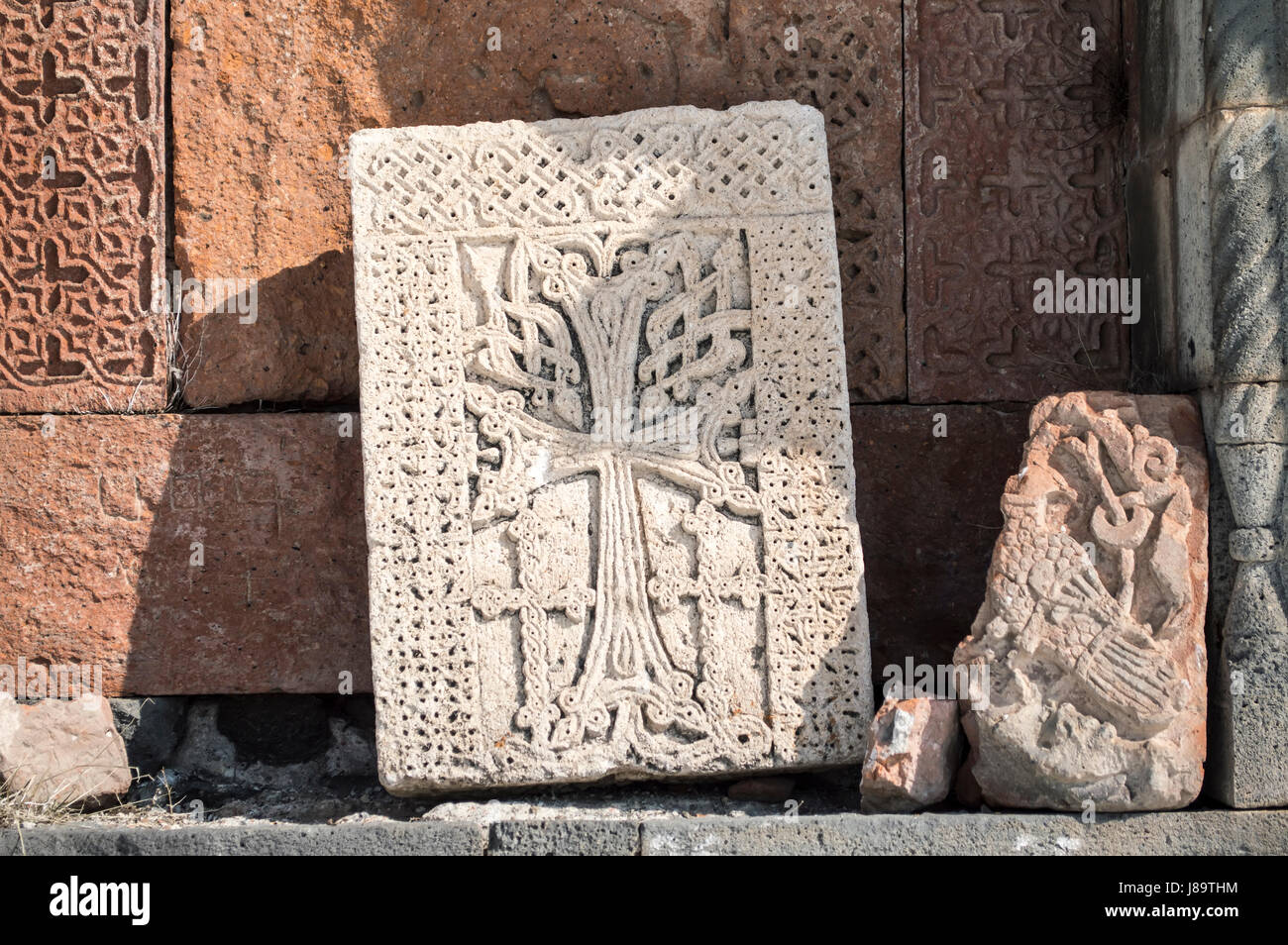 Armenian khachkar christian monument High Resolution Stock Photography ...
