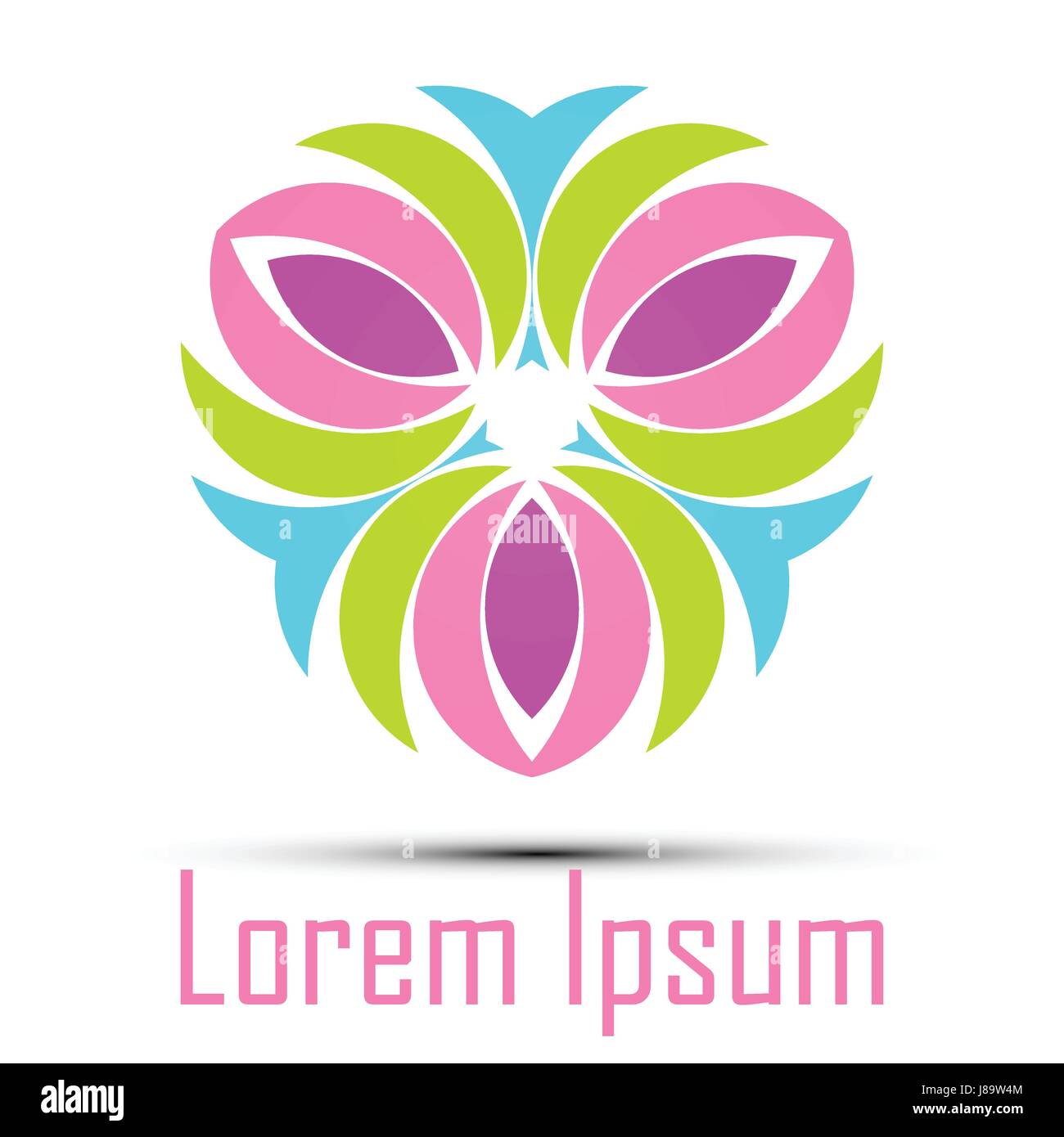 abstract logo design Stock Vector Image & Art - Alamy