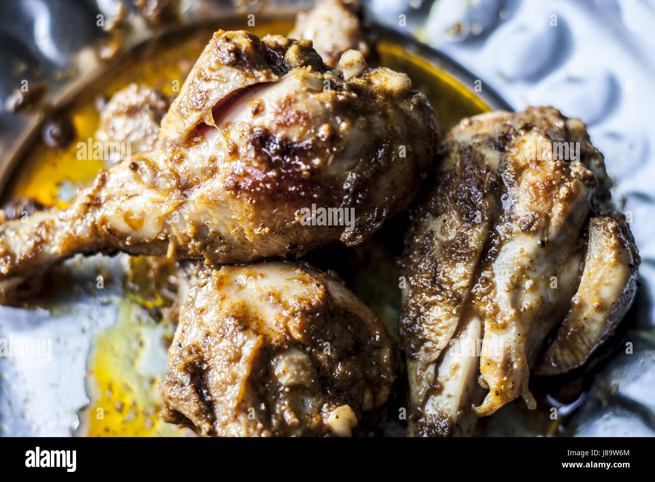 tandoori chicken leg, Tandoori Chicken , Indian spicy food, Delicious ...