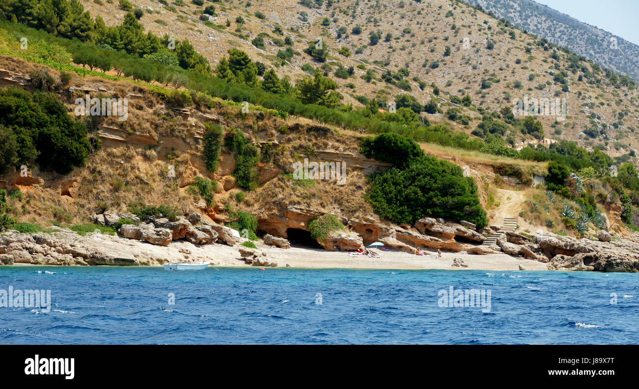 island brac in croatia Stock Photo - Alamy