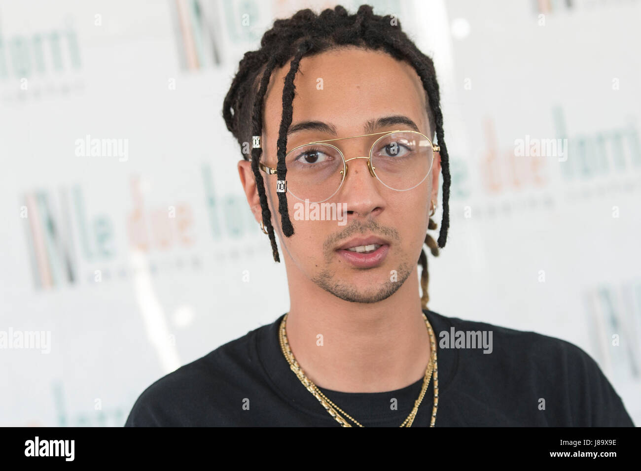 Stezzano, Italy. 27th May, 2017. Ghali Amdouni an Italian rapper of ...