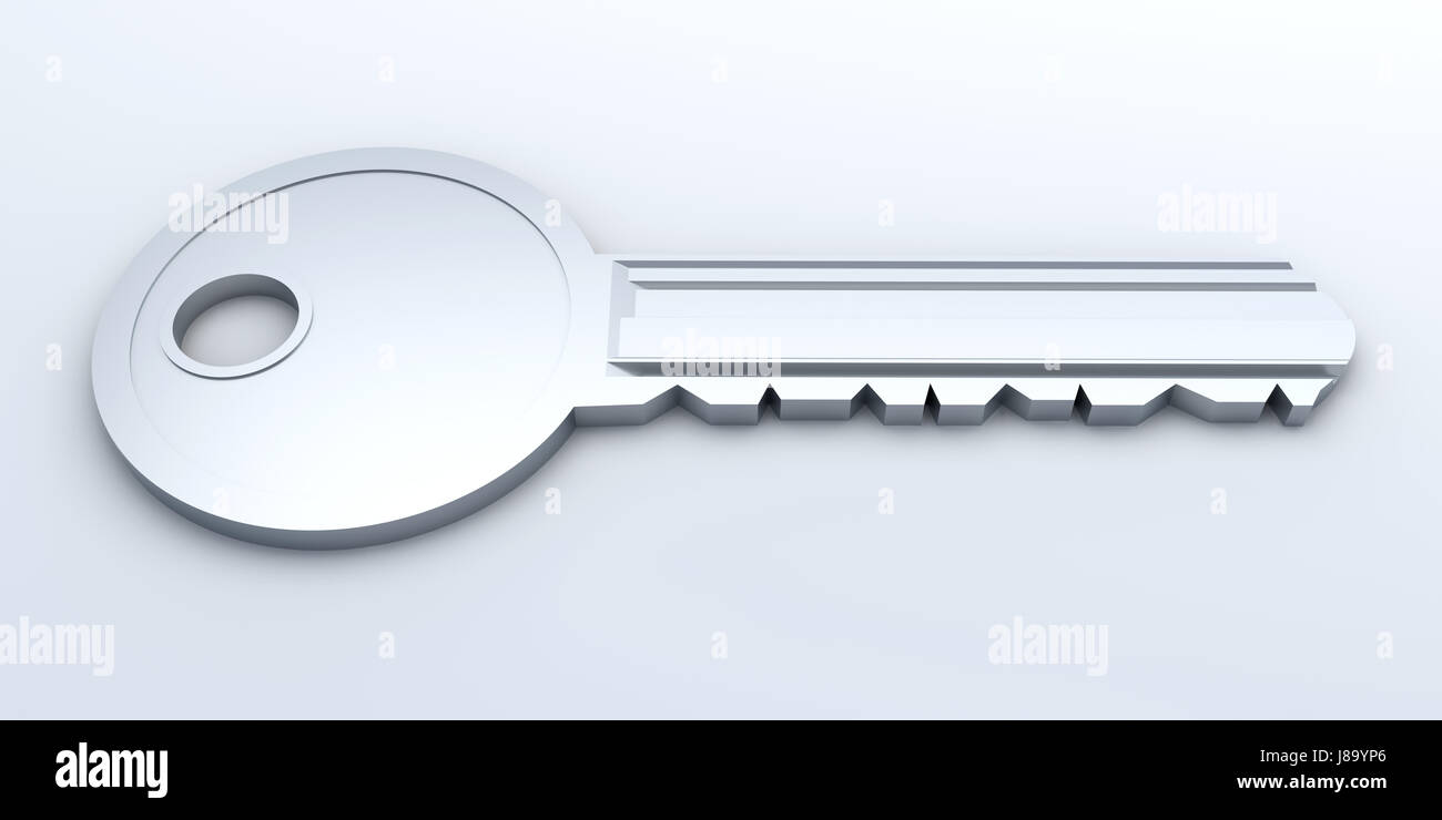 graphic, illustration, unlock, digital, key, solution, cut out, render ...