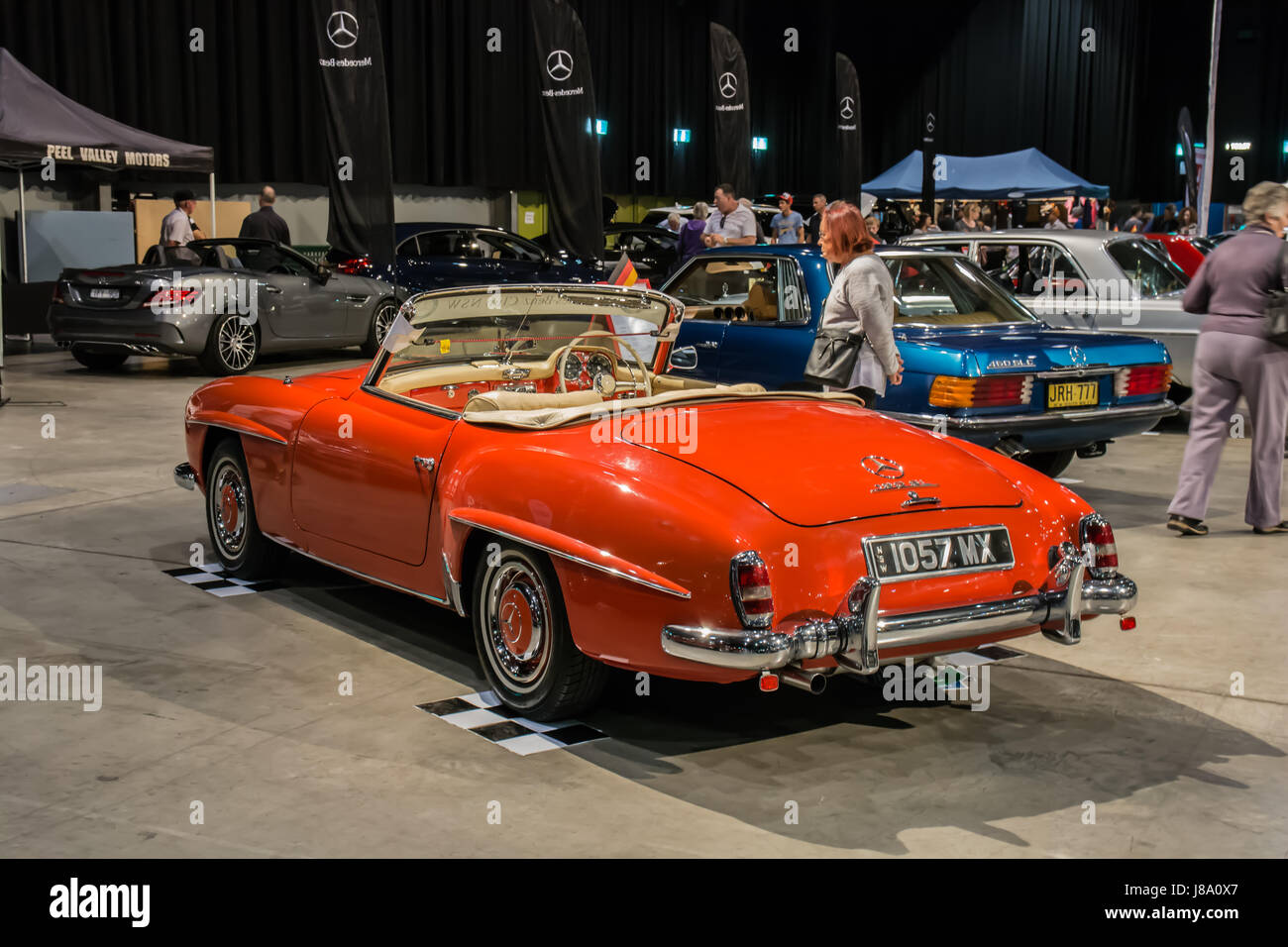 Mercedes-Benz W121 190SL Roadster 1955-1963 Stock Photo - Alamy