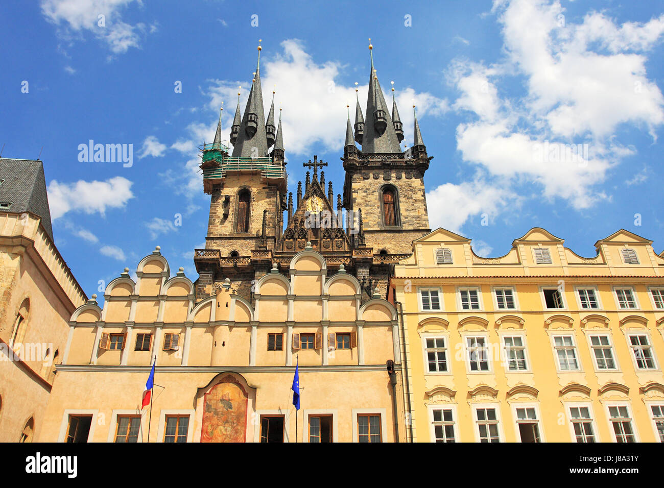 travel, prague, style of construction, architecture, architectural ...