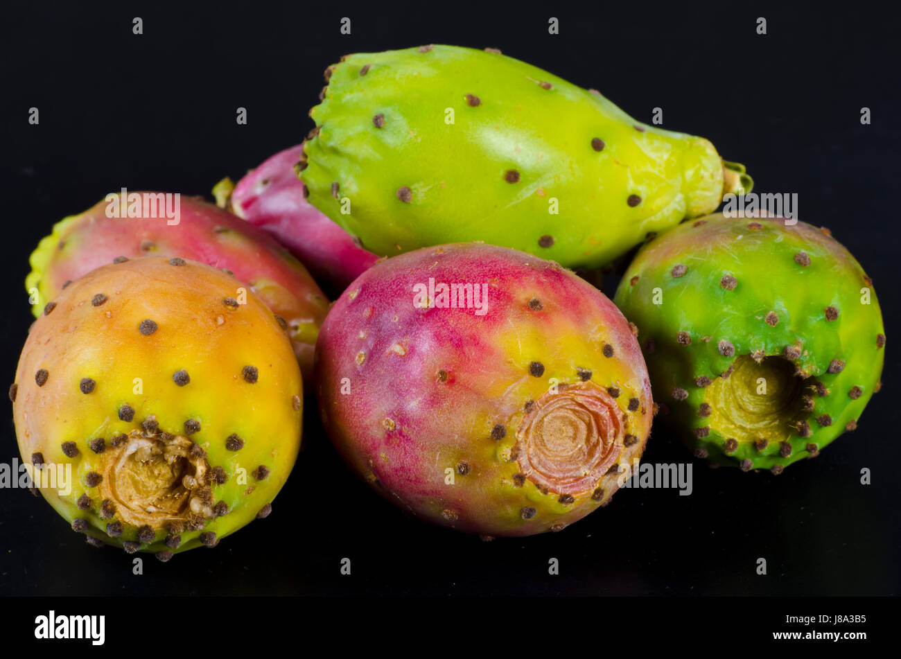 food, aliment, green, fruit, cactus, pear, bulb, nature, orange, food ...