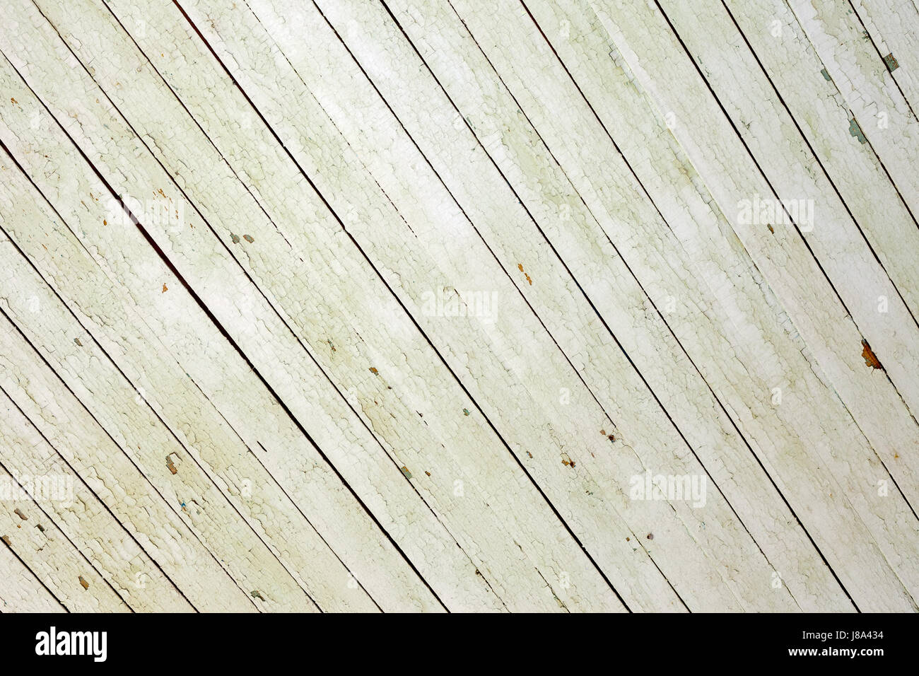 Weathered white wood - diagonal Stock Photo - Alamy