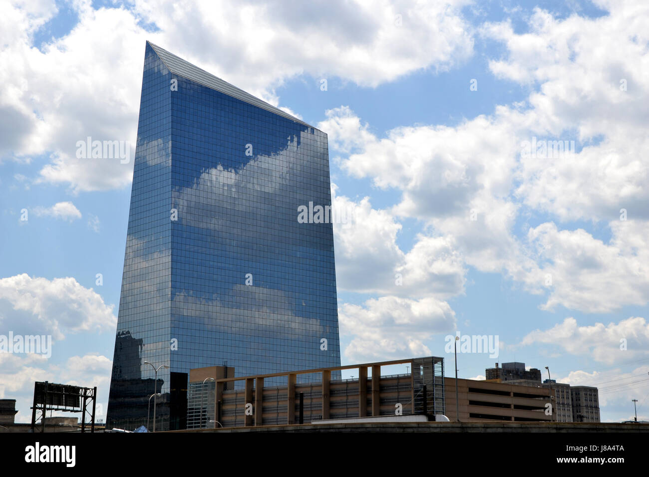 bridge, office building, office block, block of offices, building ...