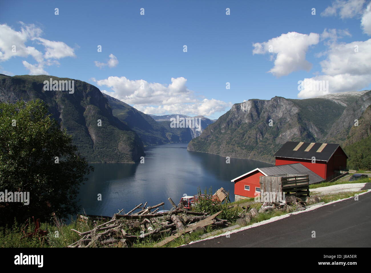 hike, go hiking, ramble, summer, summerly, norway, fjord, salt water ...
