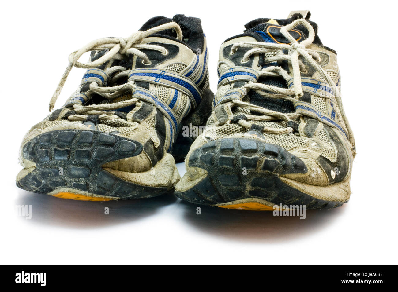 old sports shoes Stock Photo - Alamy