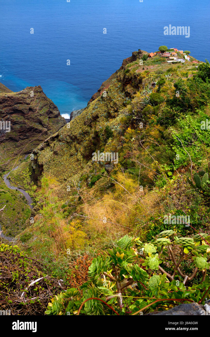atlantic ocean, salt water, sea, ocean, water, canary islands, ravine ...