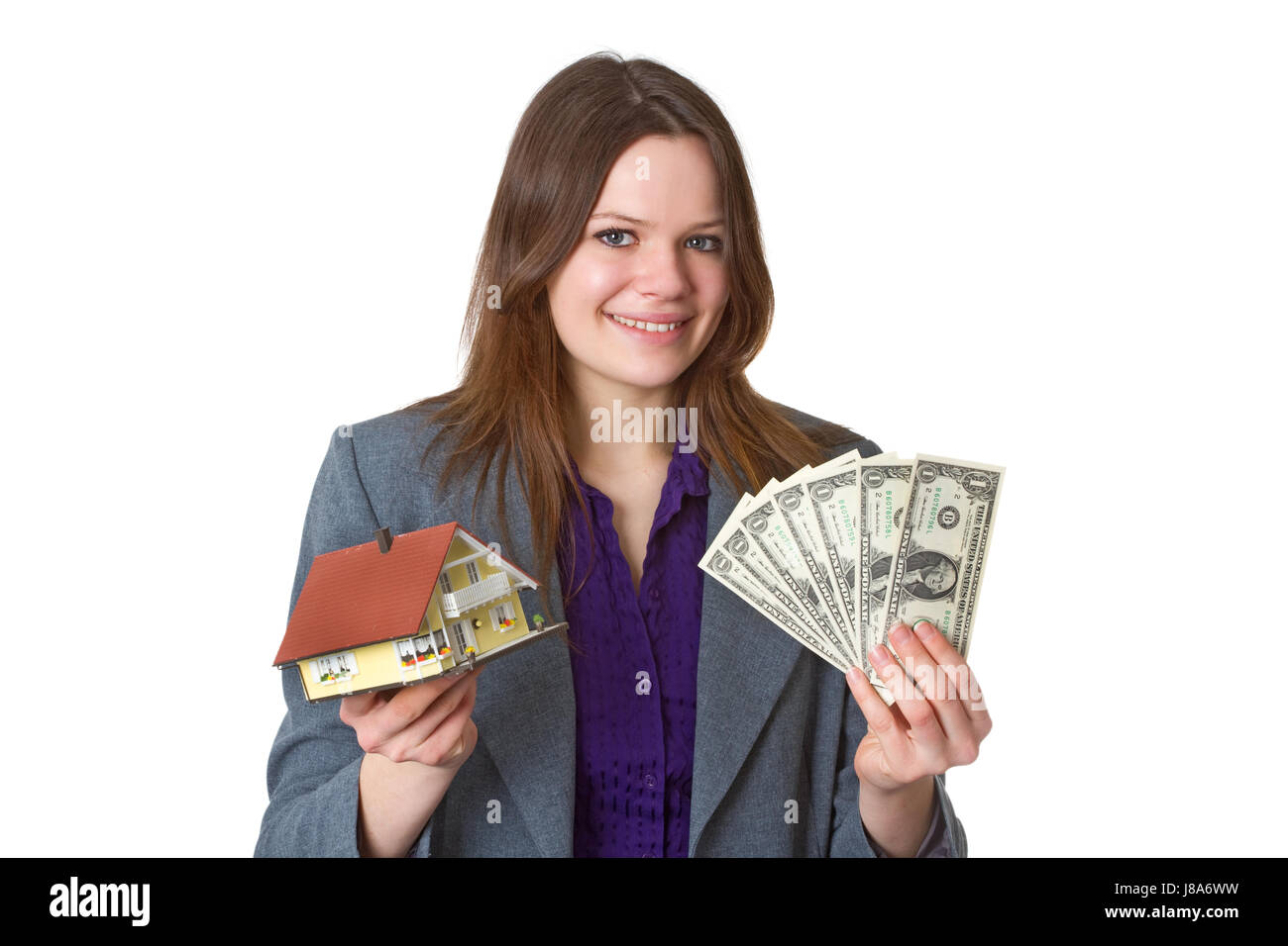 real estate agent Stock Photo - Alamy