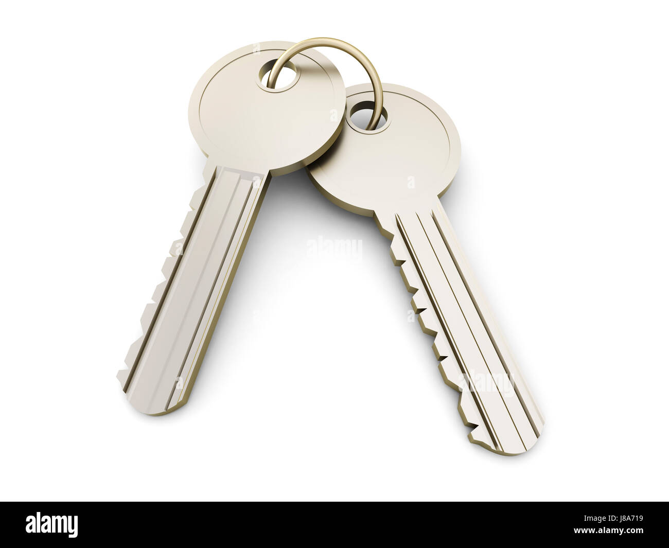 isolated, graphic, illustration, unlock, digital, key, solution, cut ...