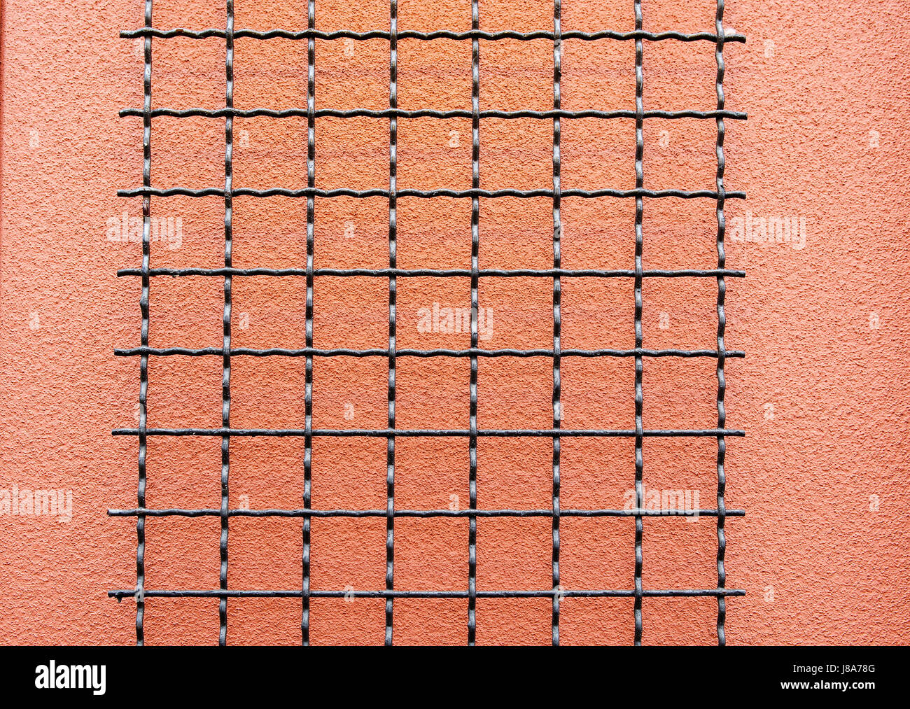 architectural, detail, industry, rough, iron, wall, net, steel, metal ...