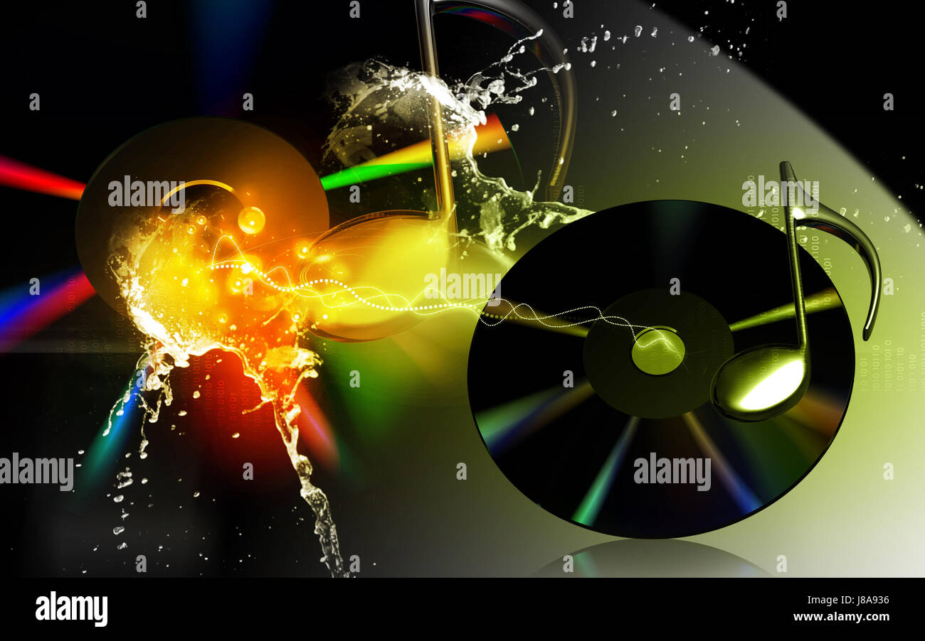 entertainment, music, sound, graphics, colour, illustration, note ...