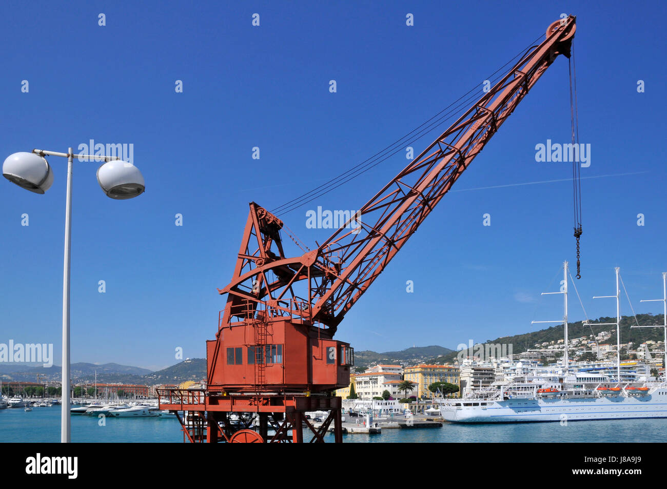 city, town, industry, france, nice, port, structure, elevation, hight ...