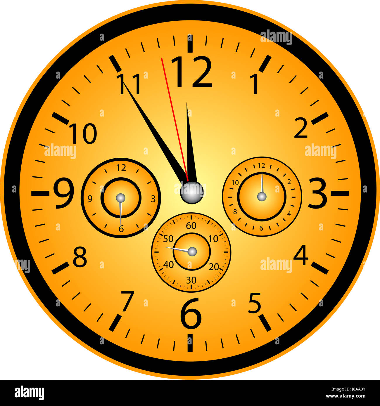 clock, pointer, time, hour, minute, dial, chronometer, clock, pointer ...