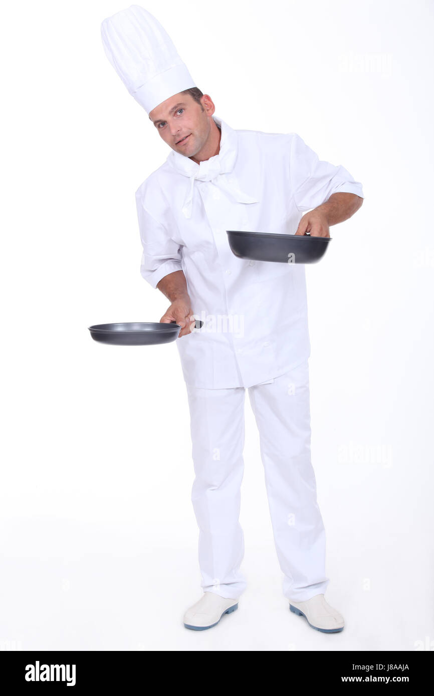 male, masculine, cook, chef, possession, holding, two, man, guy, hand ...