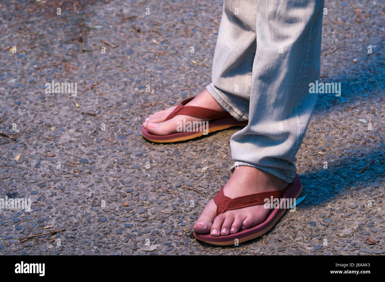 person, traipse, footgear, woman, legs, person, summer, summerly, jeans ...